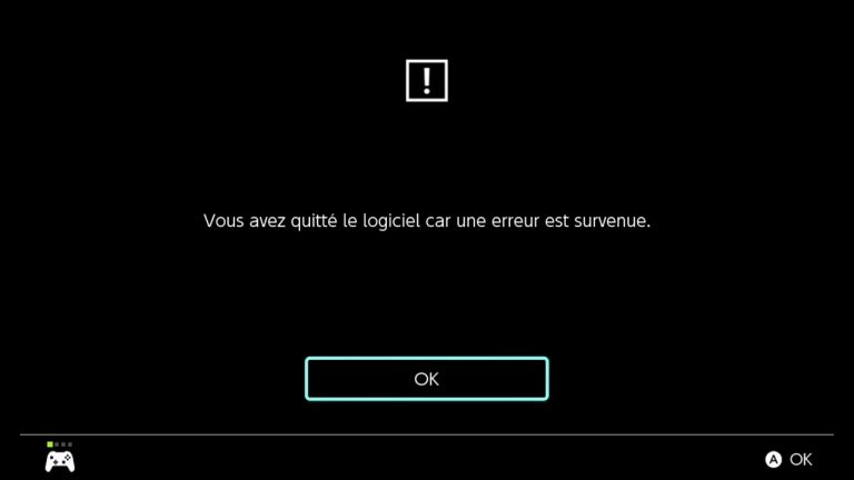 Ma Switch bug : comment régler le problème